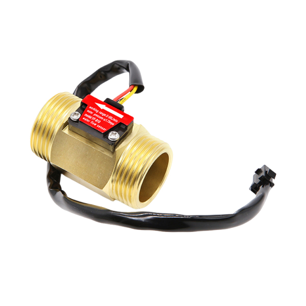 Brass Hall Effect Water Flow Sensor, 2~50 L/min | SUCH.com